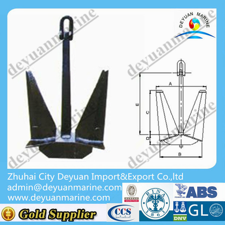 Marine Casting Steel HHP type N Pool Anchor From China Suppliers ...