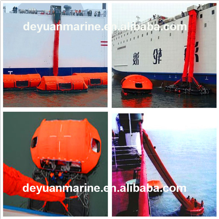 Single chute vertical passage Marine Evacuation System From China ...