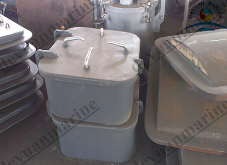 Marine Steel Double Side Opened/Closed Weathertight Hatch Cover From ...