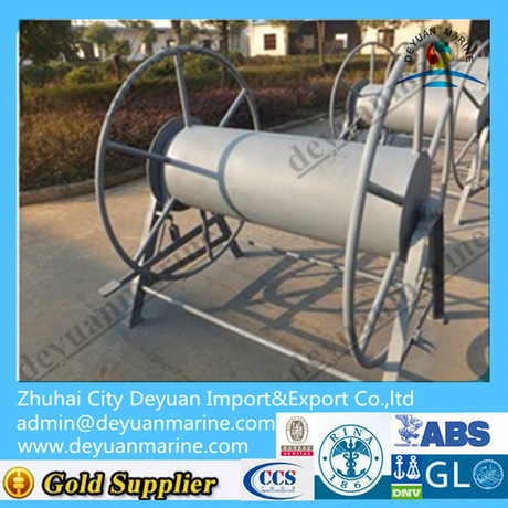 Marine Shore Connection/Closeup Marine Cable Reel With Handle From ...