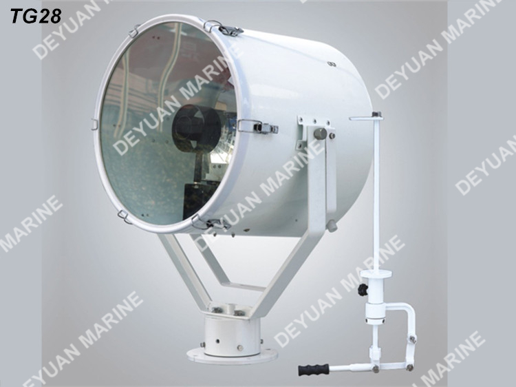 220V / 2000W Ship Search Light TG28 From China Suppliers-Lifeboat Davit-Deyuan Marine Equipment