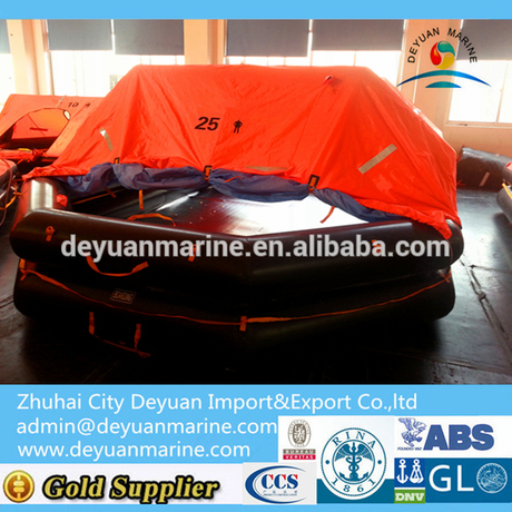 25 Man Throw Over Board Life Raft From China Suppliers-Lifeboat Davit ...