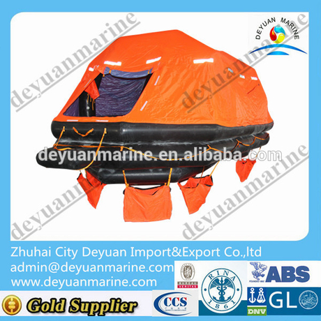 self inflating life raft Throw Over Board liferaft solas From China ...