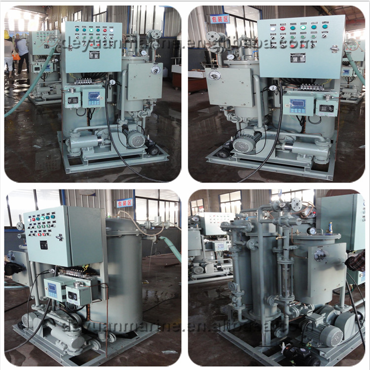 15 Ppm Marine Bilge Water Separators / Oily Water Separator for Ships ...